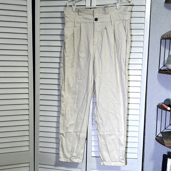 Who What Wear | Pants & Jumpsuits | Who What Where Womens Cream Colored ...
